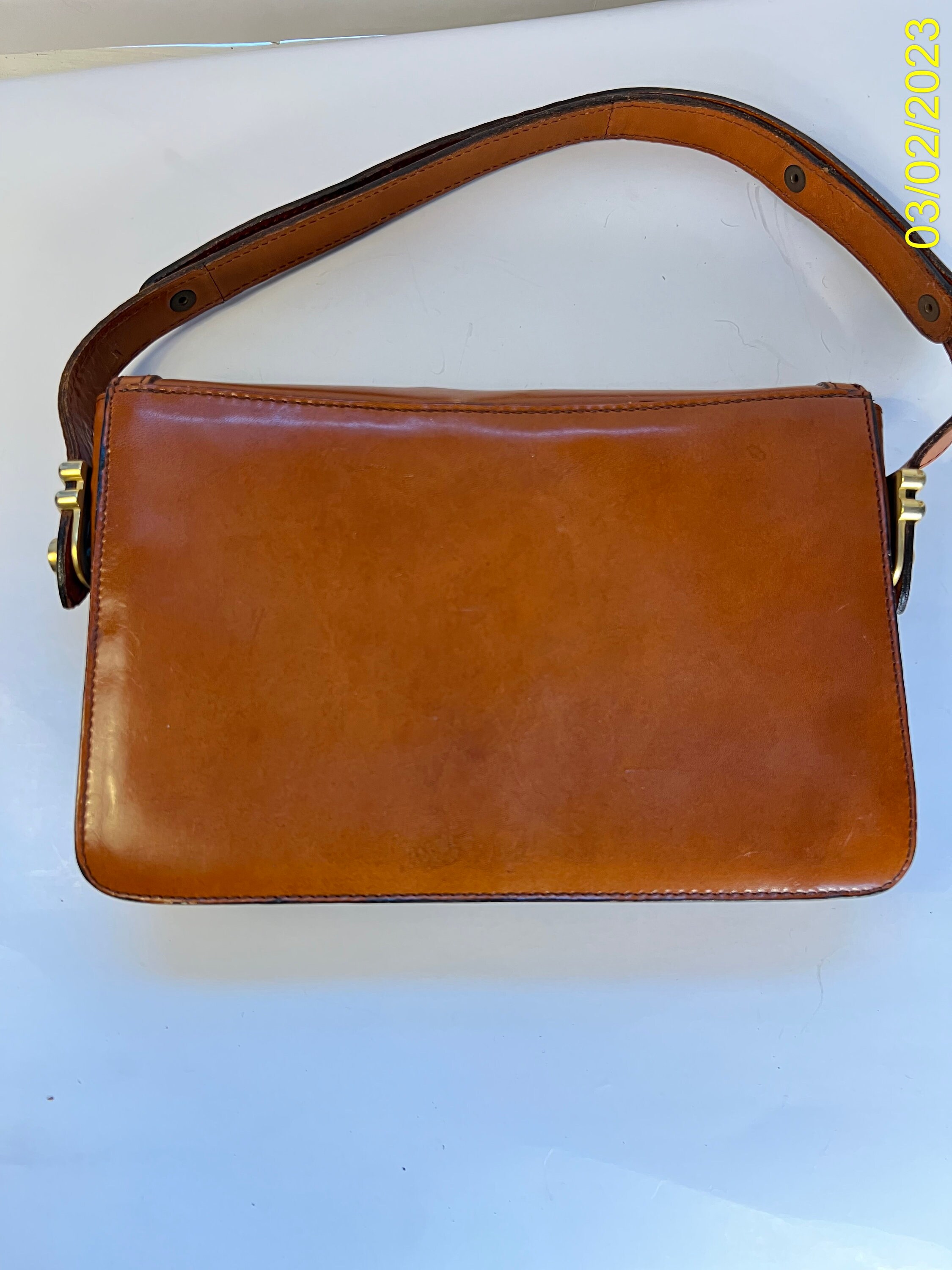 Fantastic Artisan Made Saddle Leather Messenger/envelope Bag, Adj ...