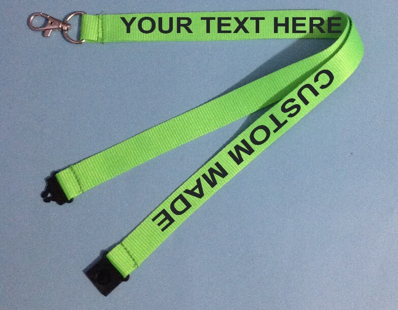 Custom Print Personalised Lanyard Work School Office ID | Etsy