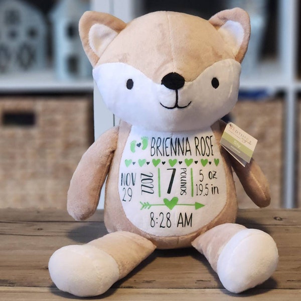 Fox Stuffed Animal - Etsy