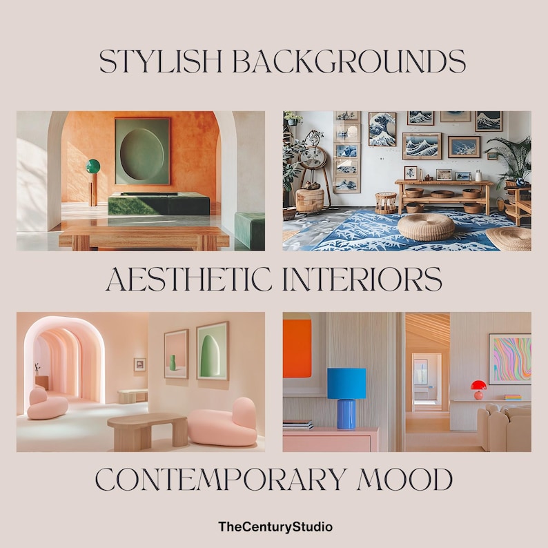 Pack of 8 Virtual Backgrounds for Zoom and Teams Meetings |modern ...