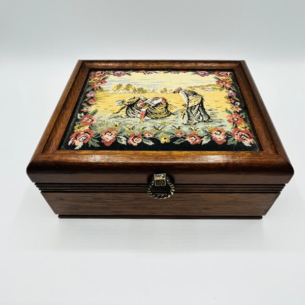 Tapestry Jewelry Box - Etsy