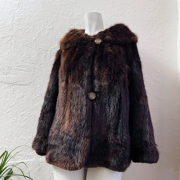 Vintage Fur Coat - Etsy