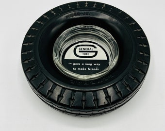 Vintage Rubber Tire Ashtray - Etsy