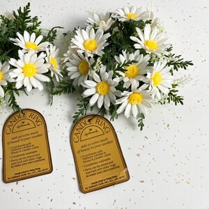 Vintage Hallmark Daisy Candle Rings 1960s Kitsch Decor - Etsy