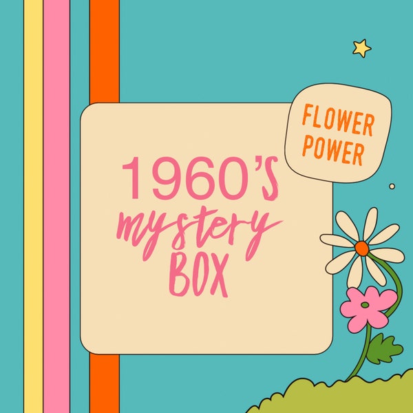 Vintage 1960s Box - Etsy