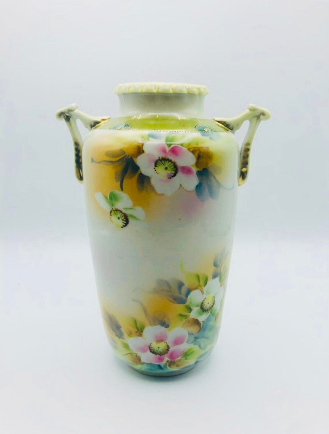 Porcelain Flower Vase, Victorian Style Cottagecore - Etsy