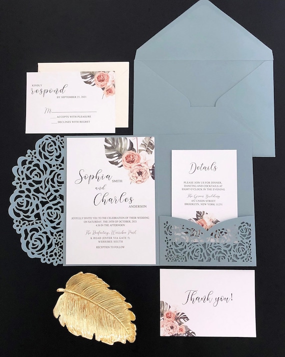 Custom Color Outer Envelopes for Wedding Invitations | Etsy