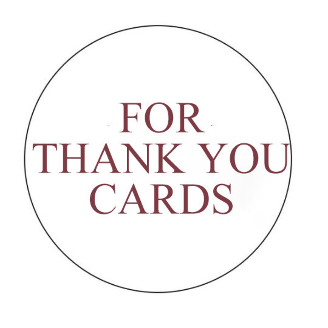 For Thank You Cards Etsy For Thank You Cards Etsy