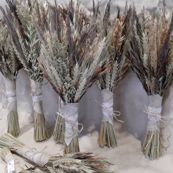 Wheat Bouquet - Etsy