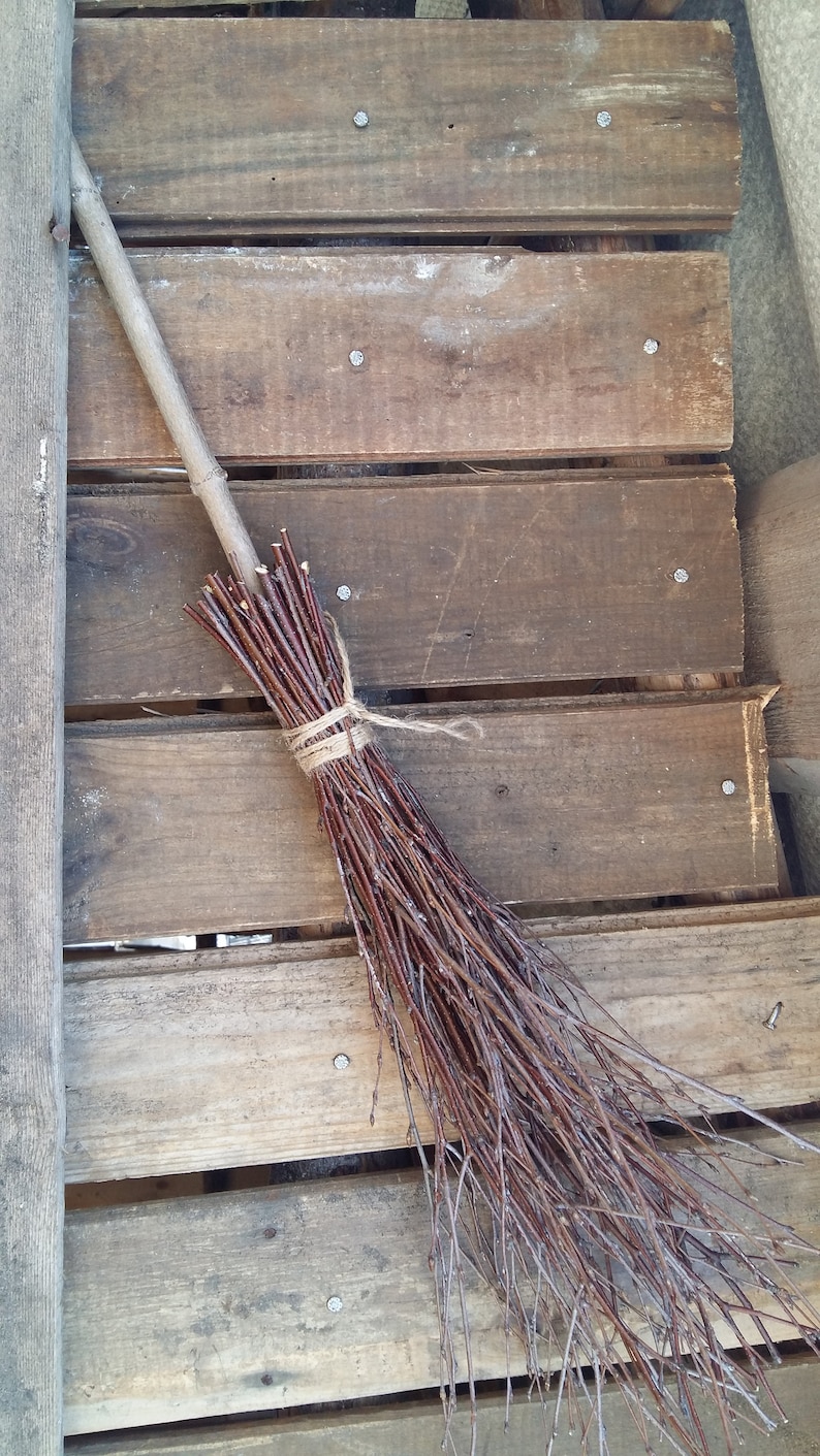 Mini Witches Birch Broom Birch Branches Small Broom Rustic - Etsy