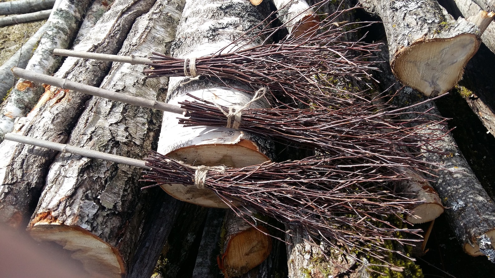 Mini Witches Birch Broom Birch Branches Small Broom Rustic Decor ...