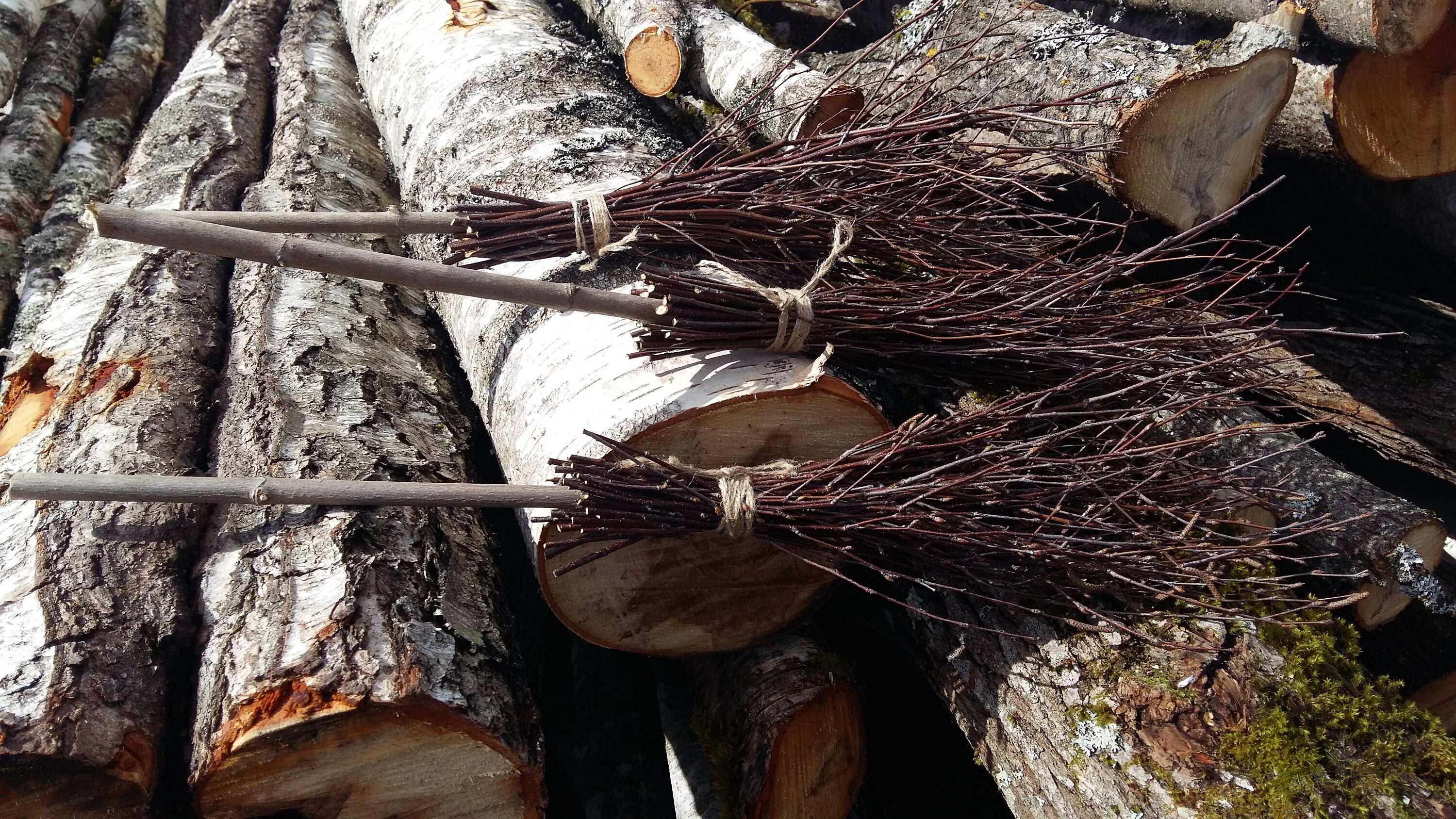 Mini Witches Birch Broom Birch Branches Small Broom Rustic Decor ...
