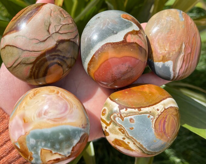 Polychrome Jasper Pebbles Polychrome Jasper Desert Jasper Healing ...