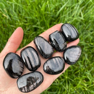 Hypersthene Tumbled Stones - Etsy