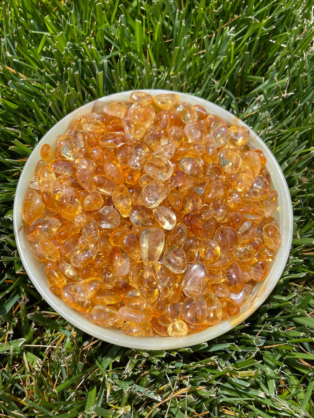 1 OZ Citrine - High Quality Citrine - Mini Citrine - Solar Plexus Chakra - Etsy