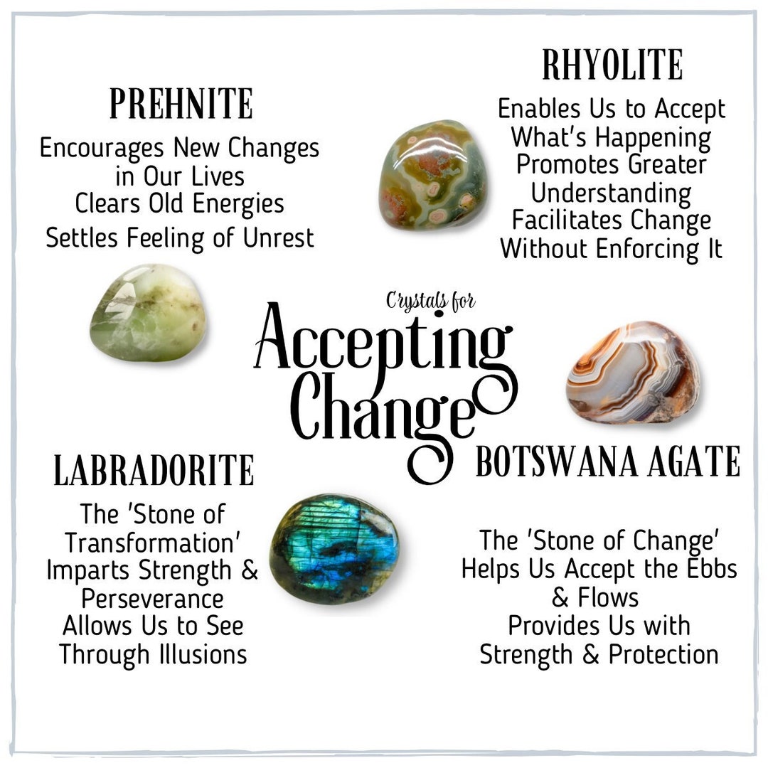 Crystal Set - Crystals for Accepting Change - Labradorite ...