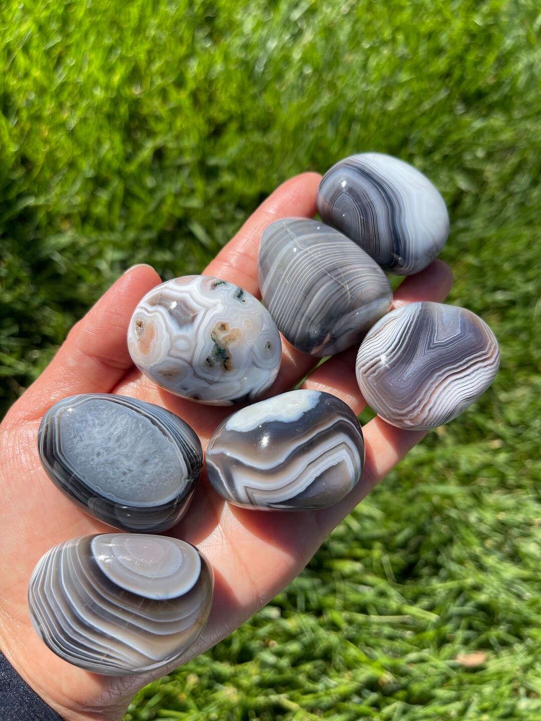 Large Botswana Agate - Etsy