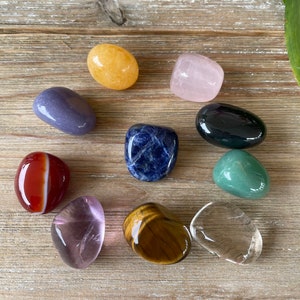 Beginners Crystal Set - 10pcs Crystal Starter Kit - Crystal for ...