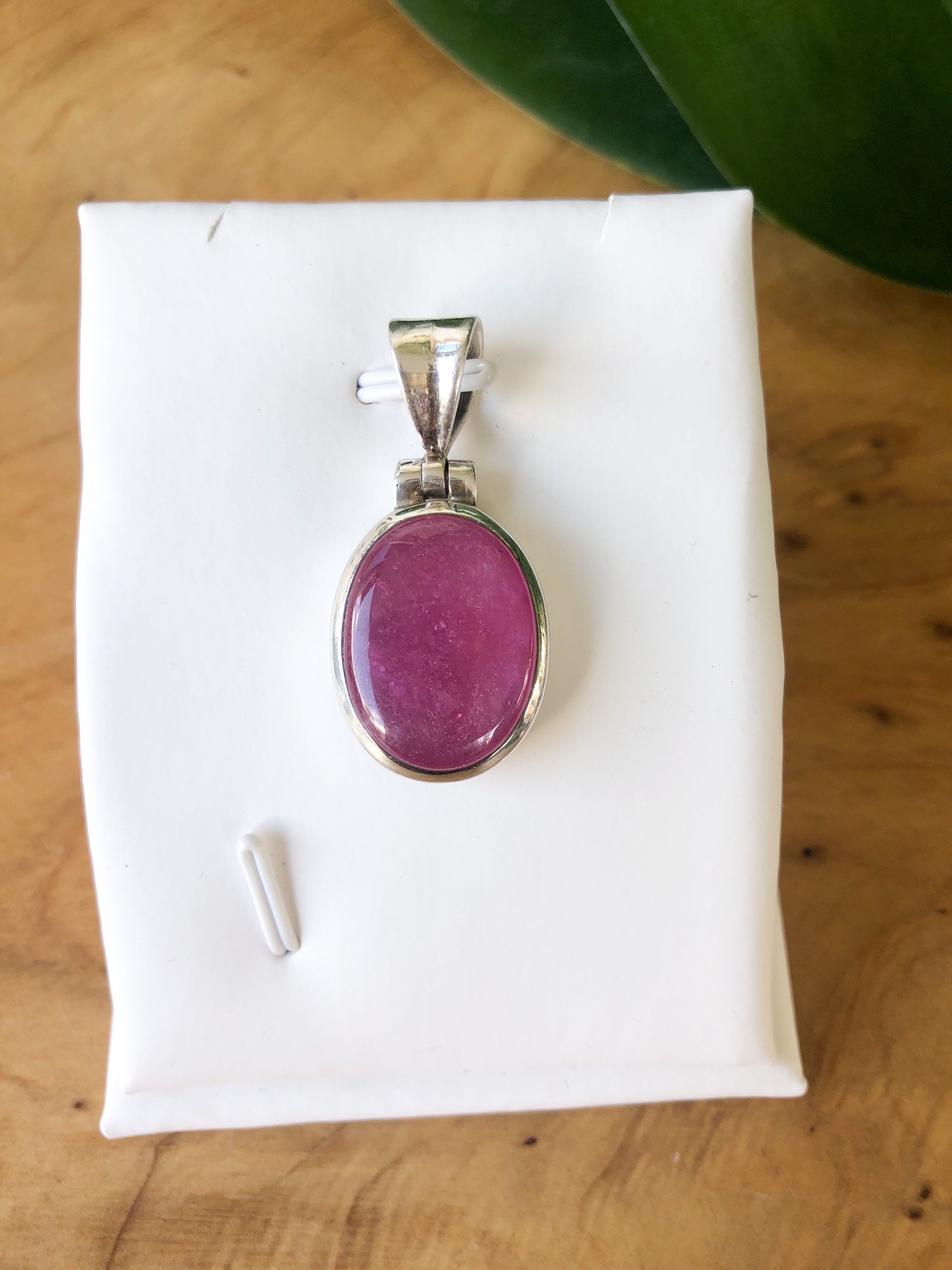 Ruby Pendant - Sterling Silver Ruby Pendants - Birthstone - Healing ...