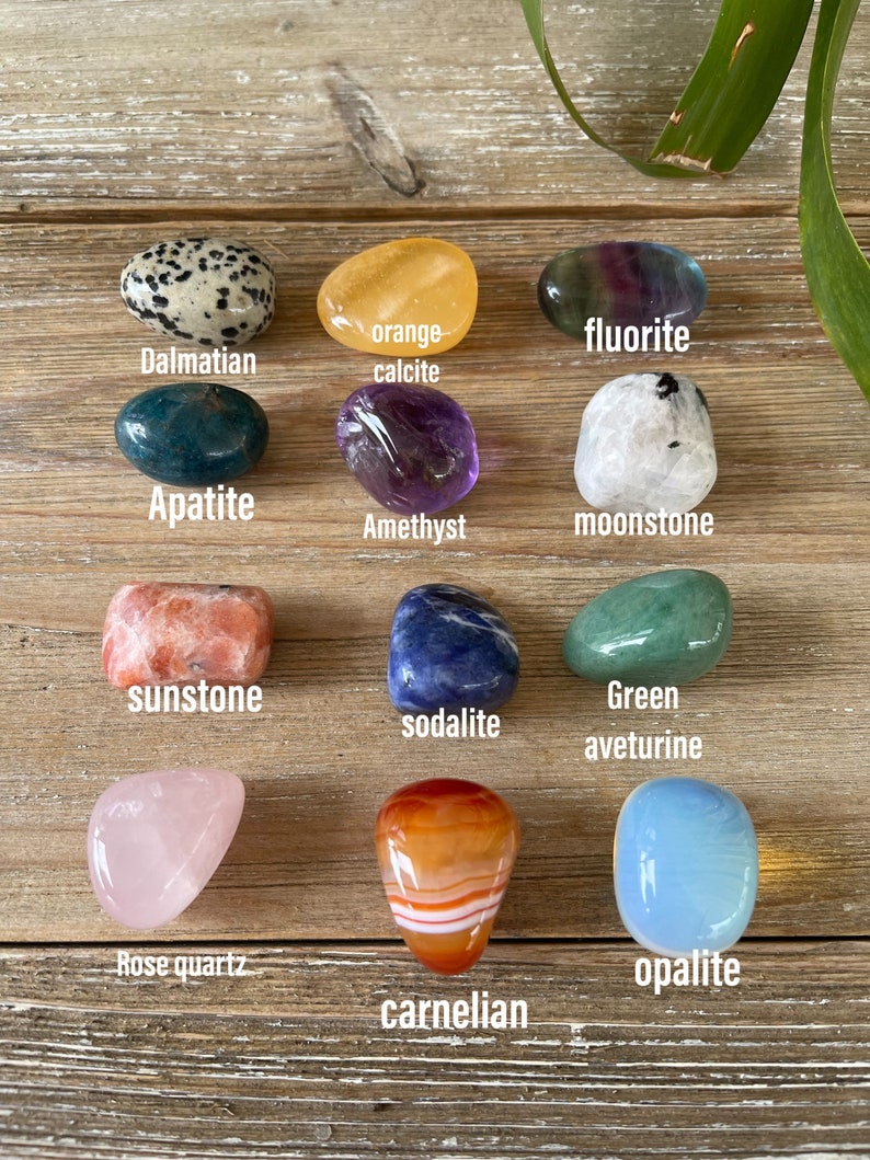 Beginners Crystal Set 12 Pcs Crystal Starter Kit Crystal - Etsy