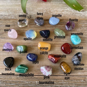 Beginners Crystal Set 20pcs Crystal Starter Kit Crystal for Beginners ...