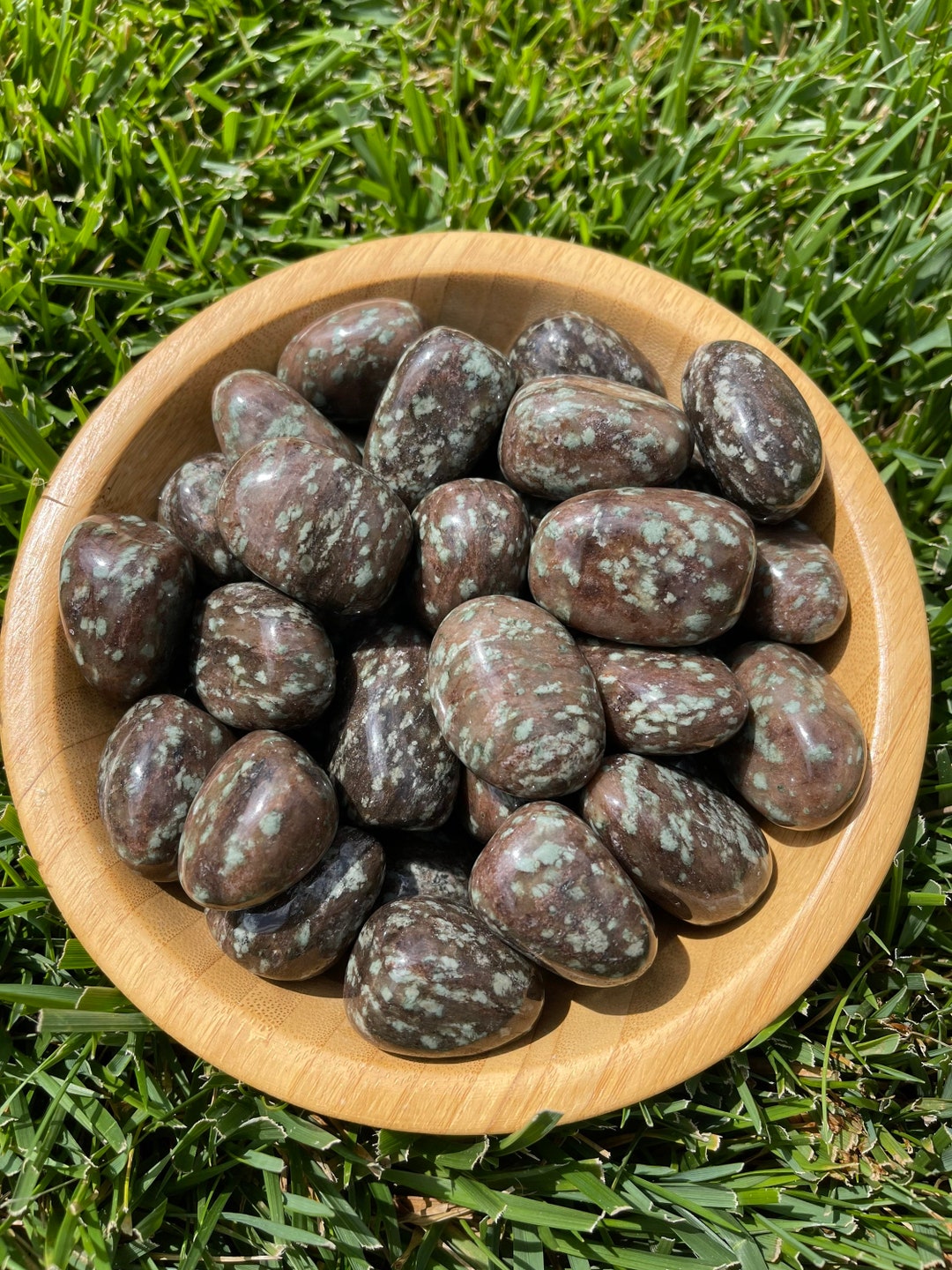 Nundoorite Tumbled Stone: Rare Healing Crystal - Etsy