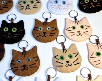 Felt Key Ring - Etsy