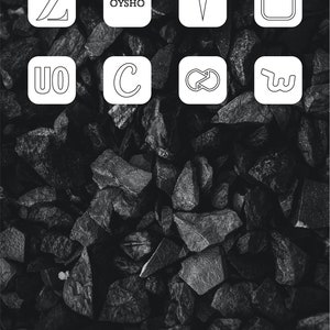 Ios 14 Icons White App Icons 108 Icons 1 Color White - Etsy