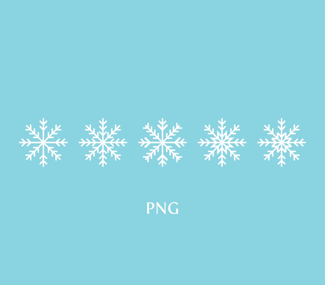Snowflake SVG Bundle, 50 Winter Cut Files (digital Download) - Etsy