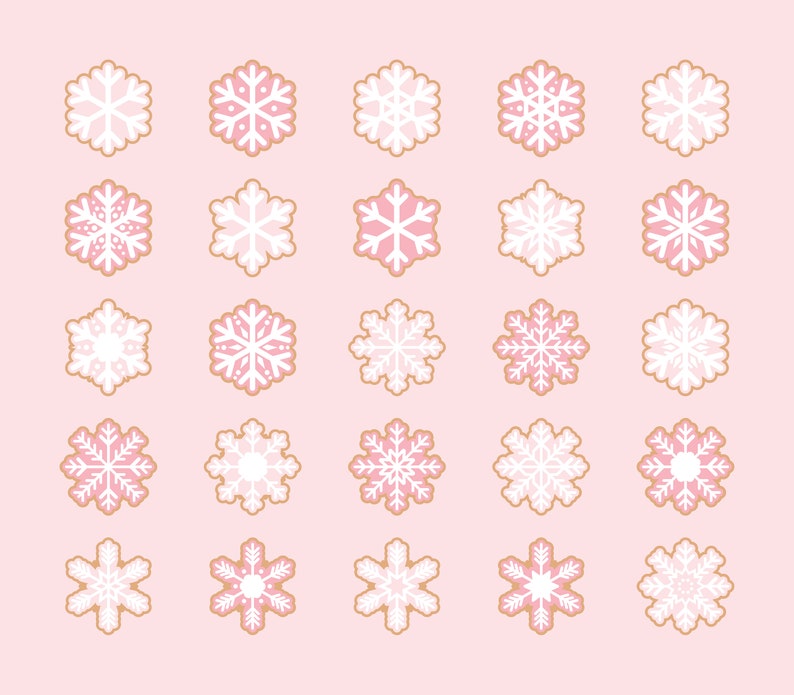 Candy Snowflake SVG Bundle, Christmas Ornaments Cut File (digital ...