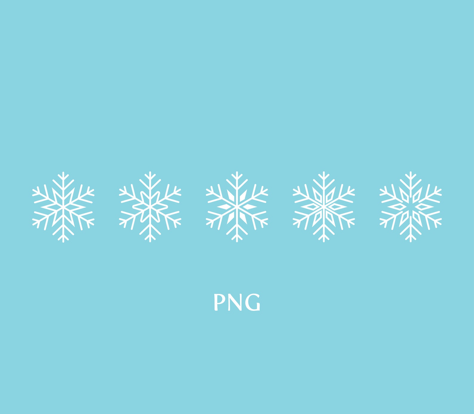 Snowflake SVG Bundle Christmas SVG Winter SVG Snowflakes - Etsy