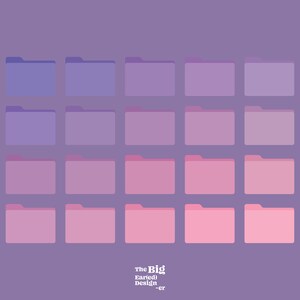 Aesthetic Purple Desktop Icons Pack Macos and Windows Compatible - Etsy