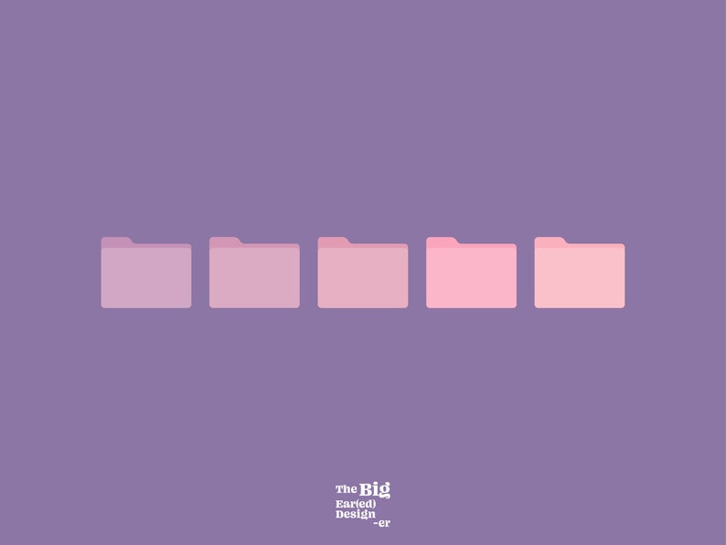 Aesthetic Purple Desktop Icons Pack Macos and Windows | Etsy