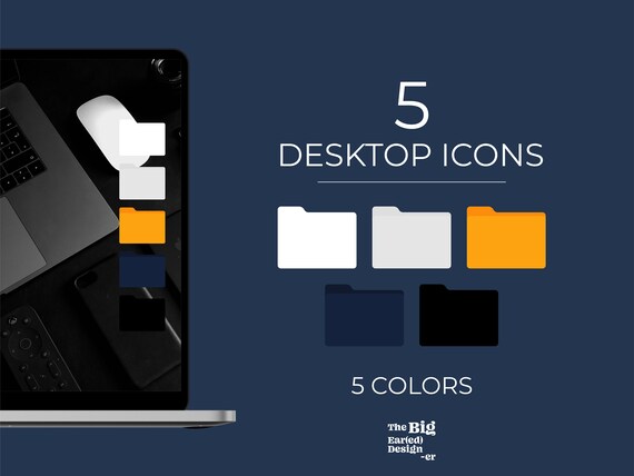Aesthetic Desktop Icons Pack Macos and Windows Compatible | Etsy