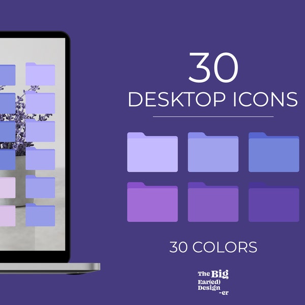 Desktop Wallpaper Purple - Etsy