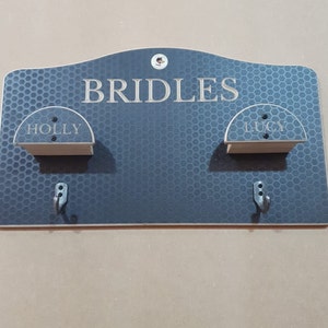 Bridle Hooks, Personalised Bridle Hooks, Bridle Rack, Unique Equestrian ...