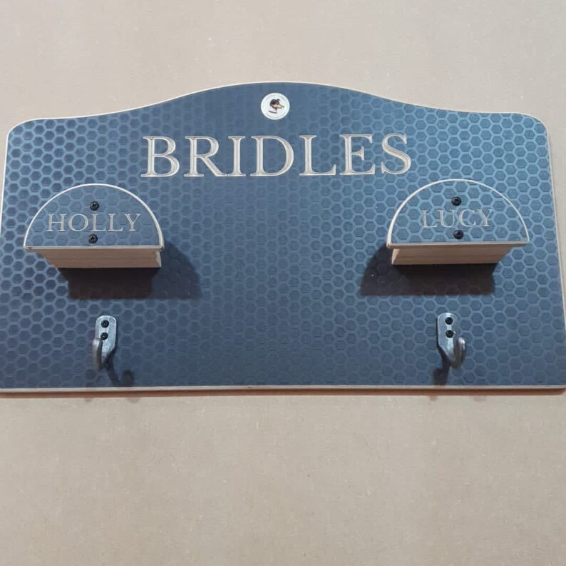 Bridle Hooks Personalised Bridle Hooks Bridle Rack Unique - Etsy