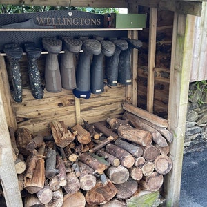 Welly Boot Storage, Personalised Welly Boot Storage, Personalised Welly ...