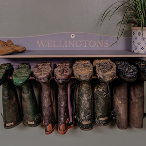 Welly Boot Storage, Personalised Welly Boot Storage, Personalised Welly ...