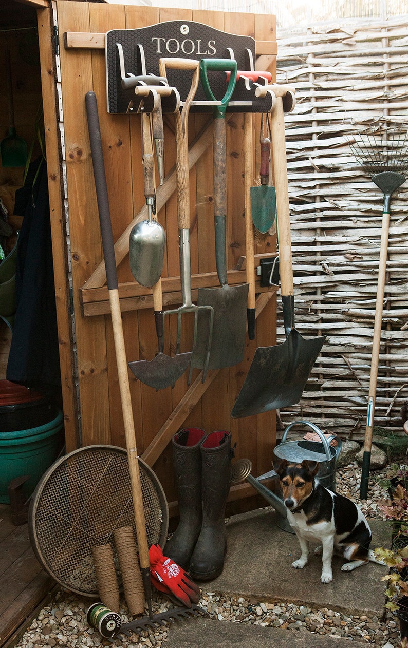 Garden Tool Storage Garden Tool Storage Rack Gardeners Gift | Etsy