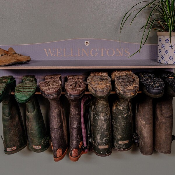 Cowboy Boot Rack Wall Mount - Etsy