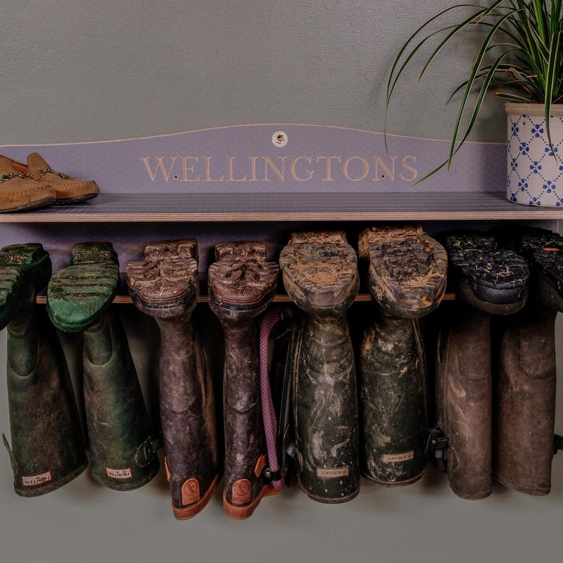Cowboy Boot Rack Wall Mount - Etsy