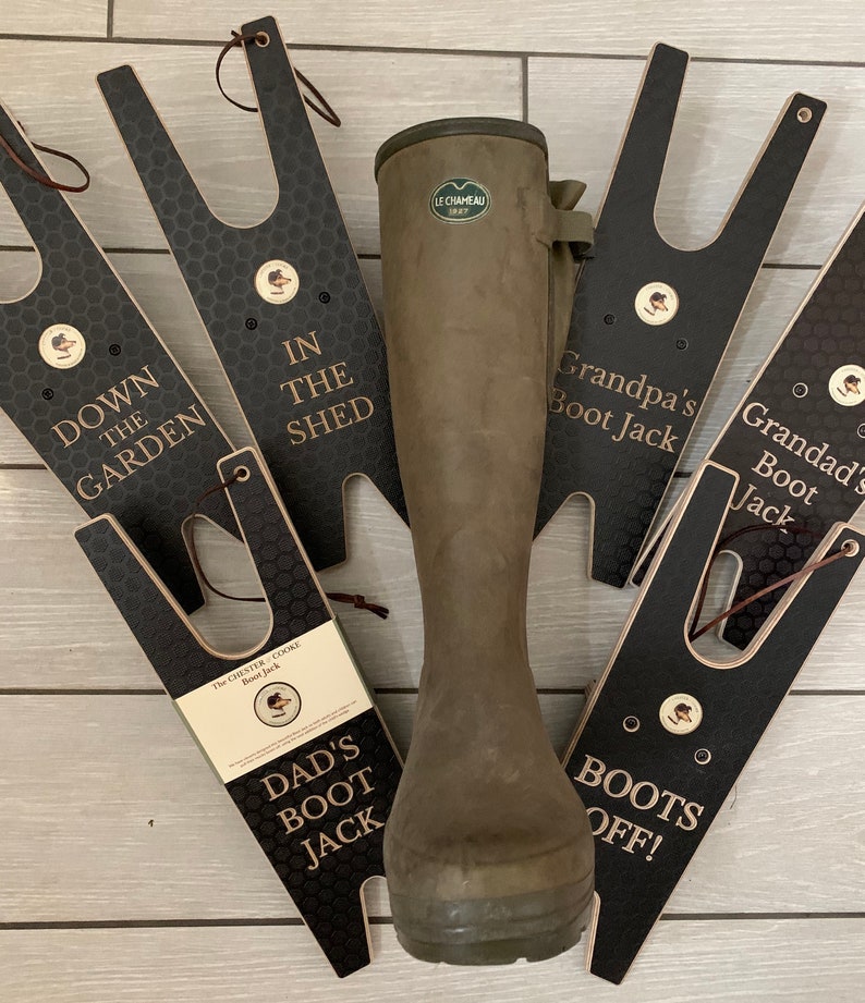 Welly Rack and Boot Jack Gift Set Wellington Rack Welly | Etsy