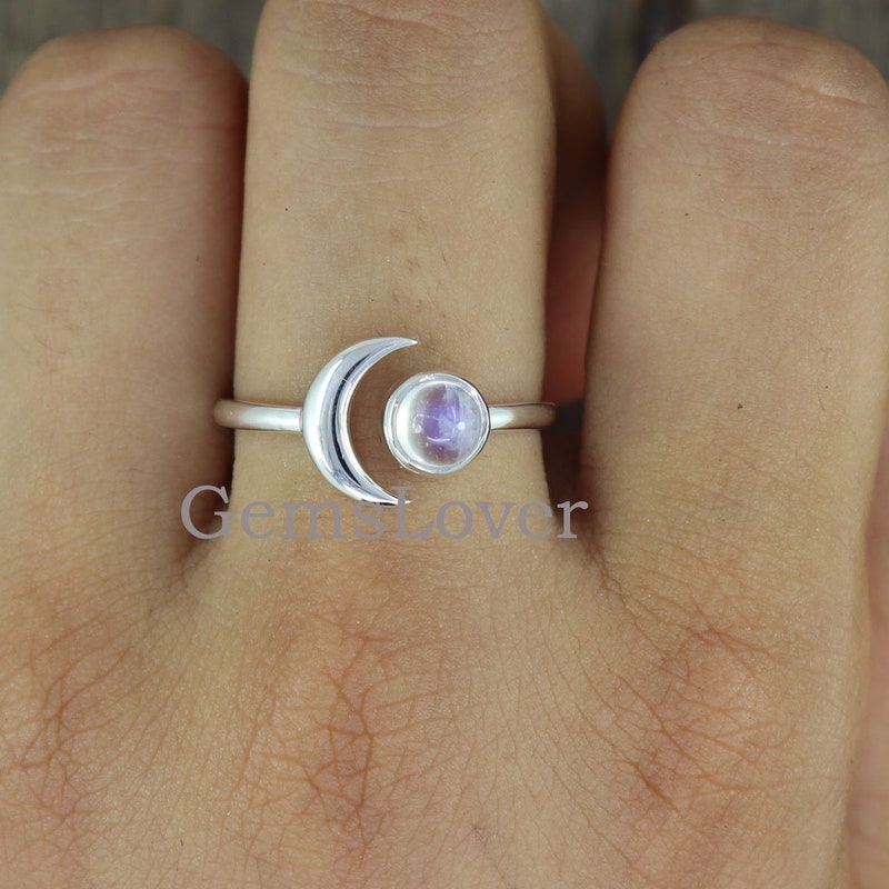 Moon Rings - Etsy