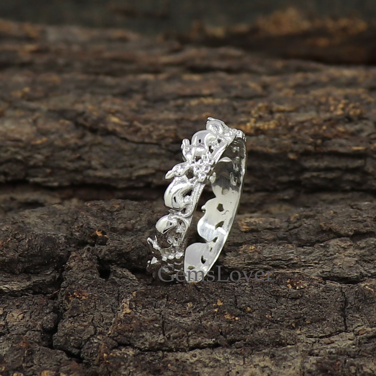 Rat Silver Ring Sterling Silver Ring Tiny Animals Ring Boho - Etsy