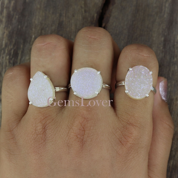 Druzy Ring - Etsy