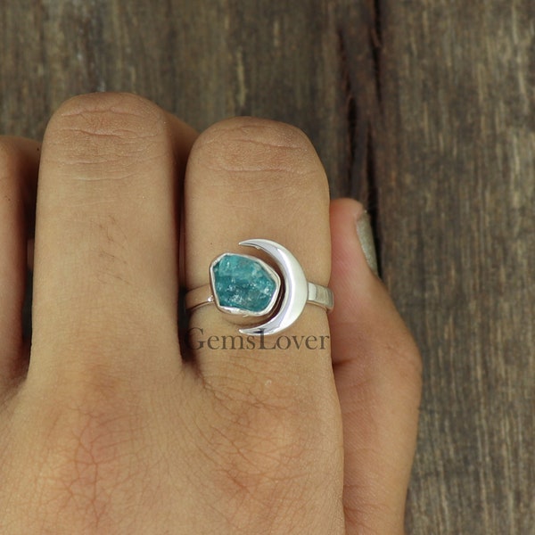 Apatite Ring - Etsy