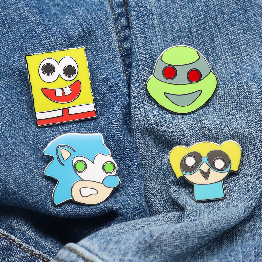 Ice Cream Enamel Pin - Etsy
