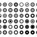 Gears SVG Bundle – Industrial Sprocket Clipart PNG for Crafts and DIY ...
