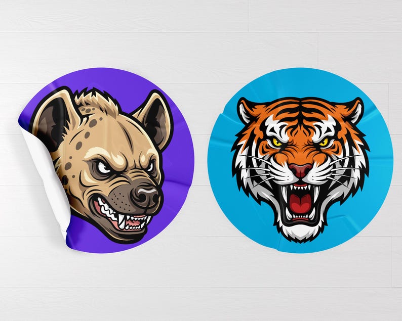 Fierce Mascot SVG PNG Bundle – Animal Logo Clipart for Gaming, Esports ...